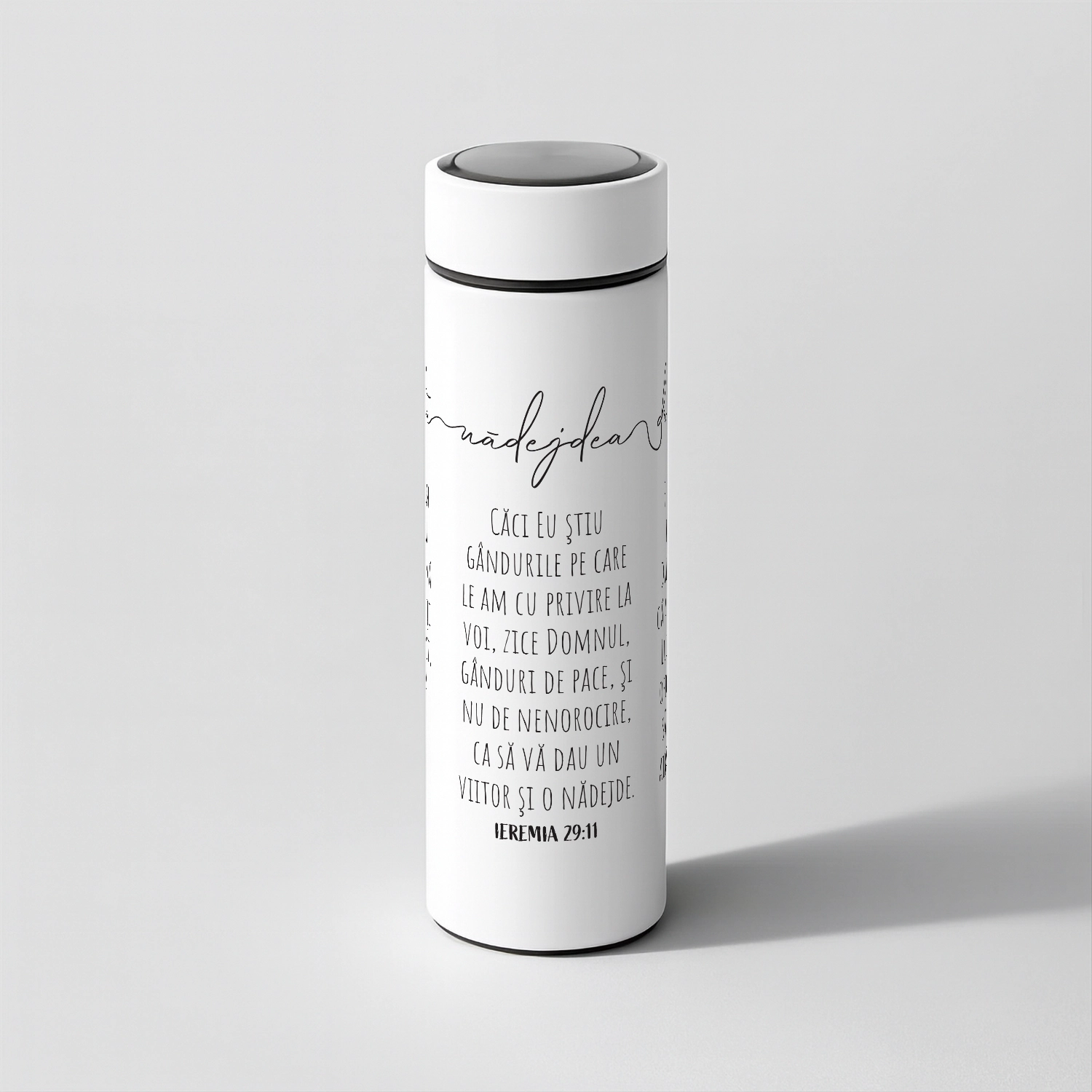 Termos, verset din Biblie, Credinta, nadejdea, dragostea